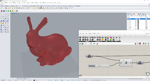 【Grasshopper_27】Crystallonを使ってウサギをラティス形状に加工してみた|Parametric Design Labo