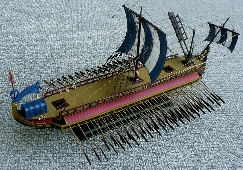 The Great Canadian Model Builders Web Page!: Roman Trireme