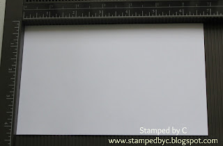 Stamped by C: Mini Envelope (for 3x3 Note Card) Tutorial