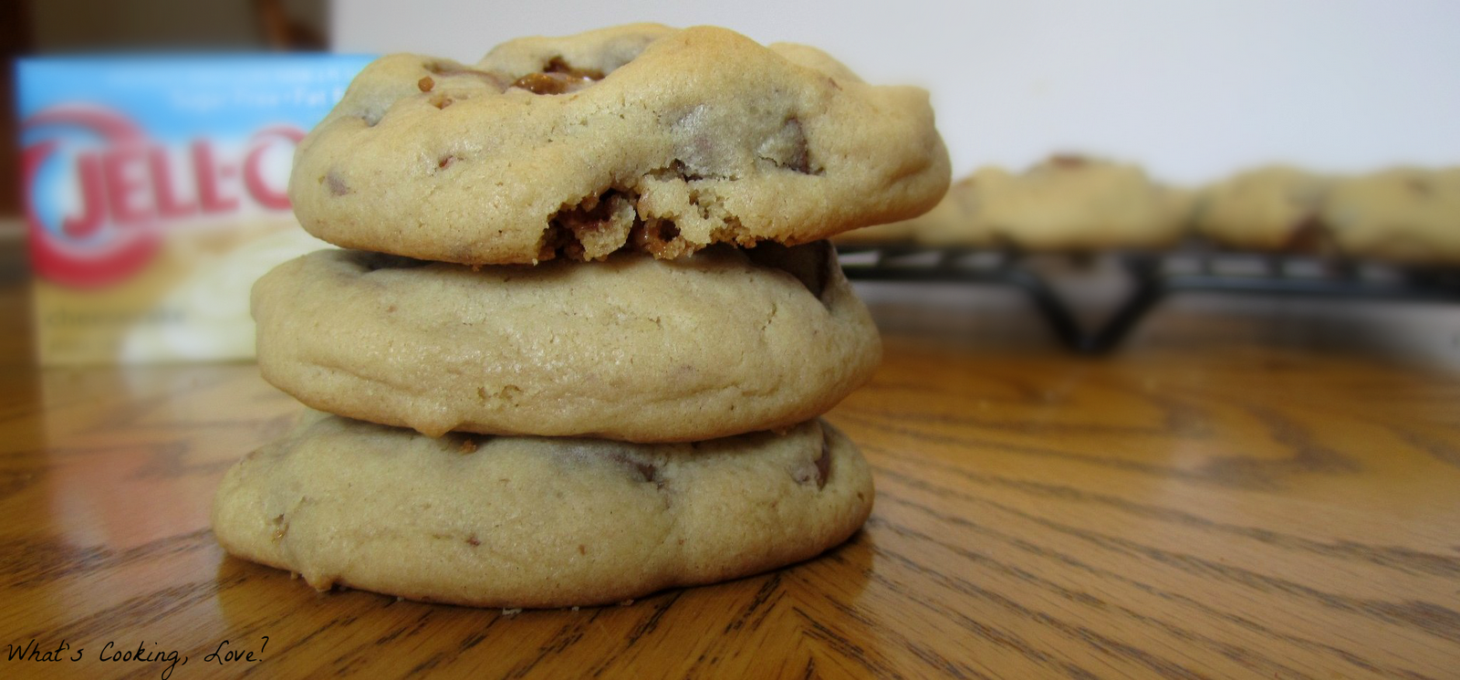 Turtle Cheesecake Pudding Cookies - What's Cooking, Love? - Sugar Bee ...