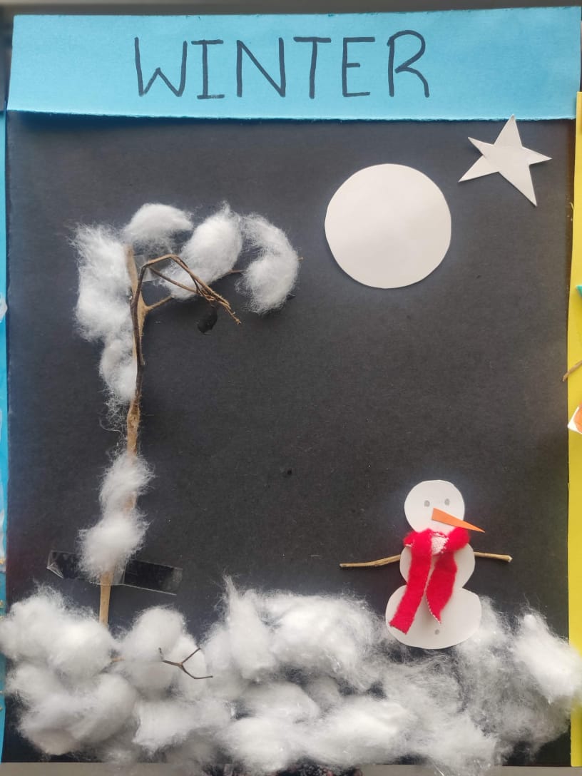 DIY Seasons Project for Kids - Summer, Winter, Autumn, Spring