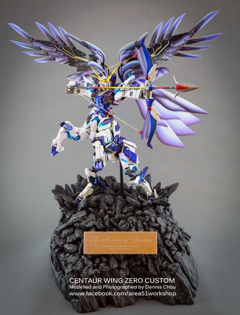 GUNDAM GUY: Centaur Wing Zero Custom - Diorama Build