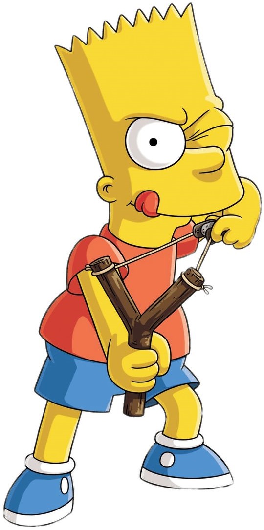 ♥ Dibujos a color ♥: Dibujos de Bar Simpson listos para imprimir