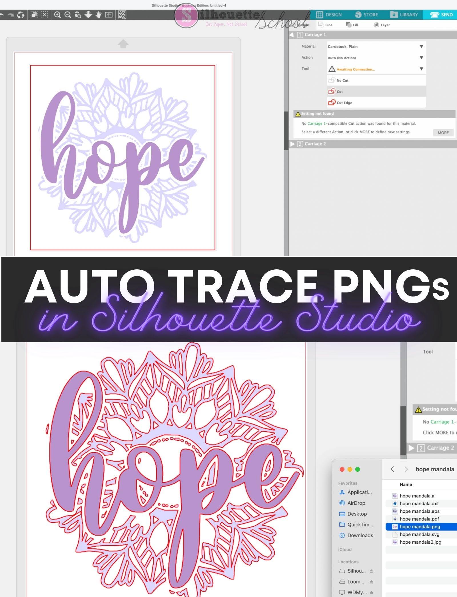 How To Auto Trace A PNG Image In Silhouette Studio Silhouette School how-to-auto-trace-a-png-image-in-silhouette-studio-silhouette-school
