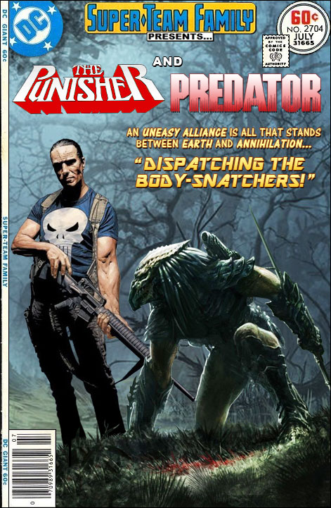 Super-Team Family: The Lost Issues!: The Punisher and Predator