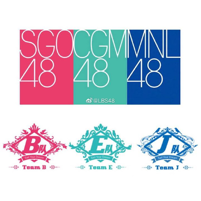 Begini Jadinya Logo SGO48, CGM48, MNL48 Dipadukan, Mirip Warna Tim BEJ48
