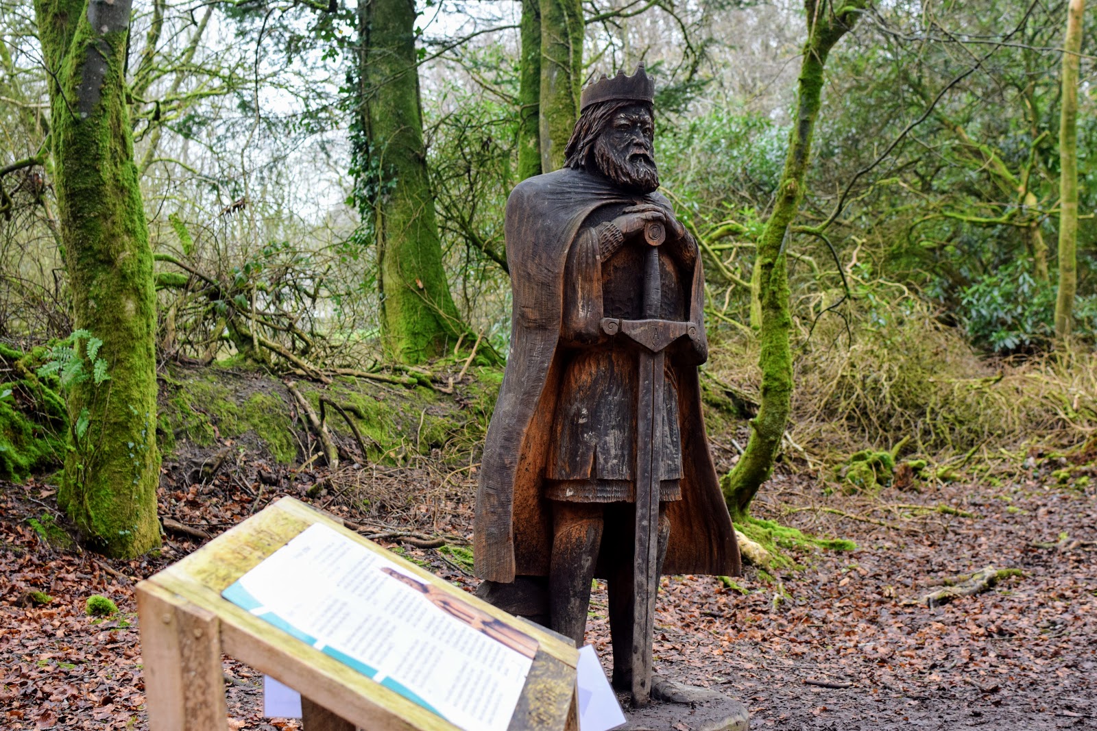 Scolton Manor: Myths and Legends Sculpture Trail, Pembrokeshire - Diary ...