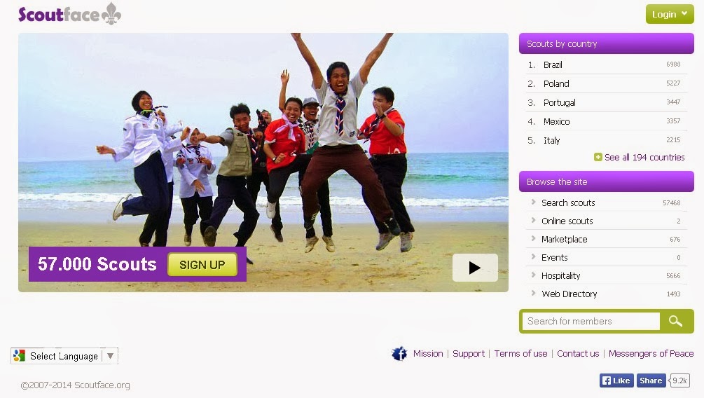 ScoutFace.com, Pramuka Indonesia dan Pramuka Dunia, Lanjut ...