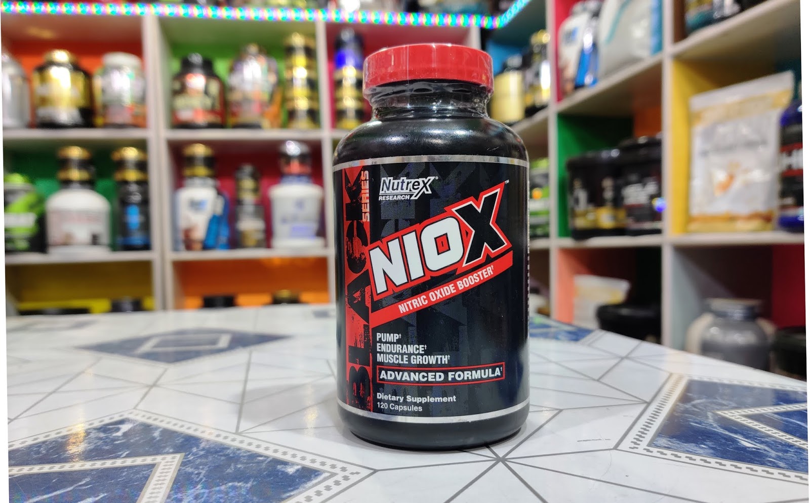 Niox Nitric Oxide Booster 120 Capsules - NCRFS