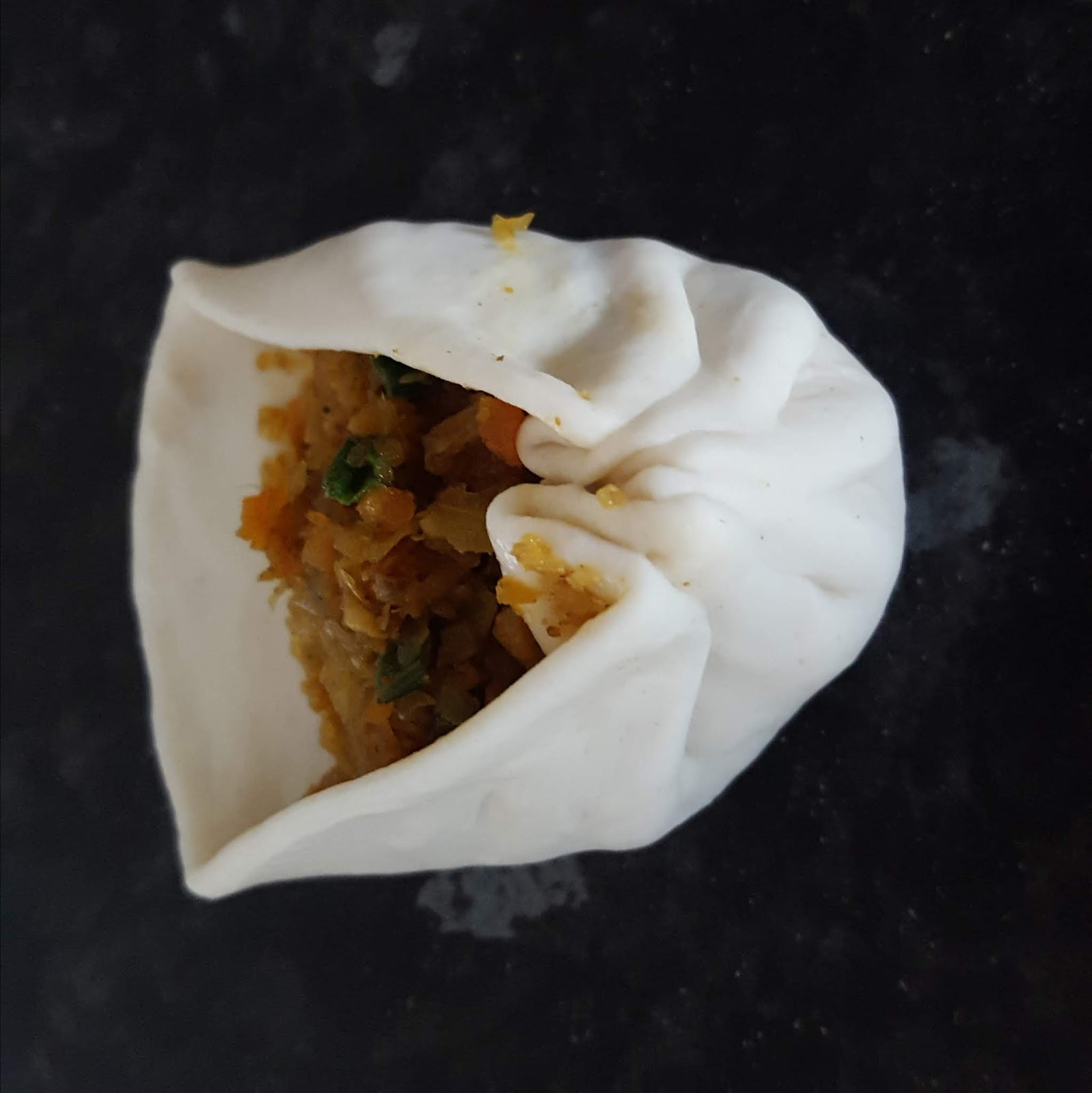 Steamed Vegetable Momos| Vegetable Dim Sum