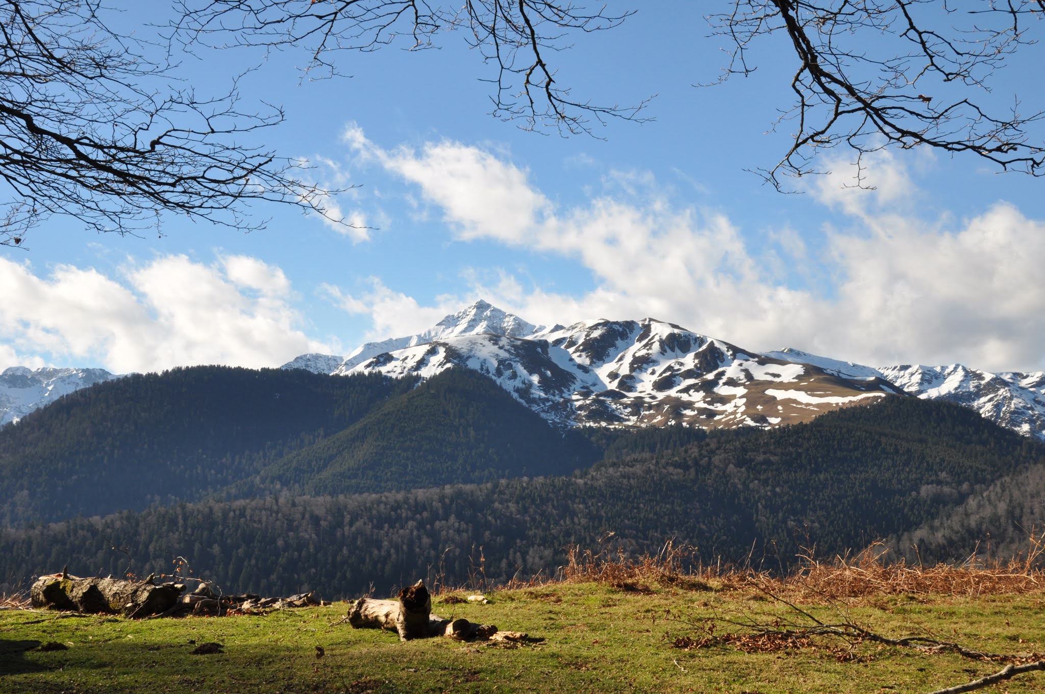 Monné 1259m, Petit Monné, 1172m et Tucou, 950m, depuis Bagnères de Bigorre.