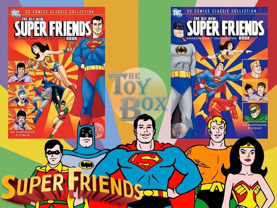 The Toy Box: Super Friends DVD's...Or Which Order To Watch Them