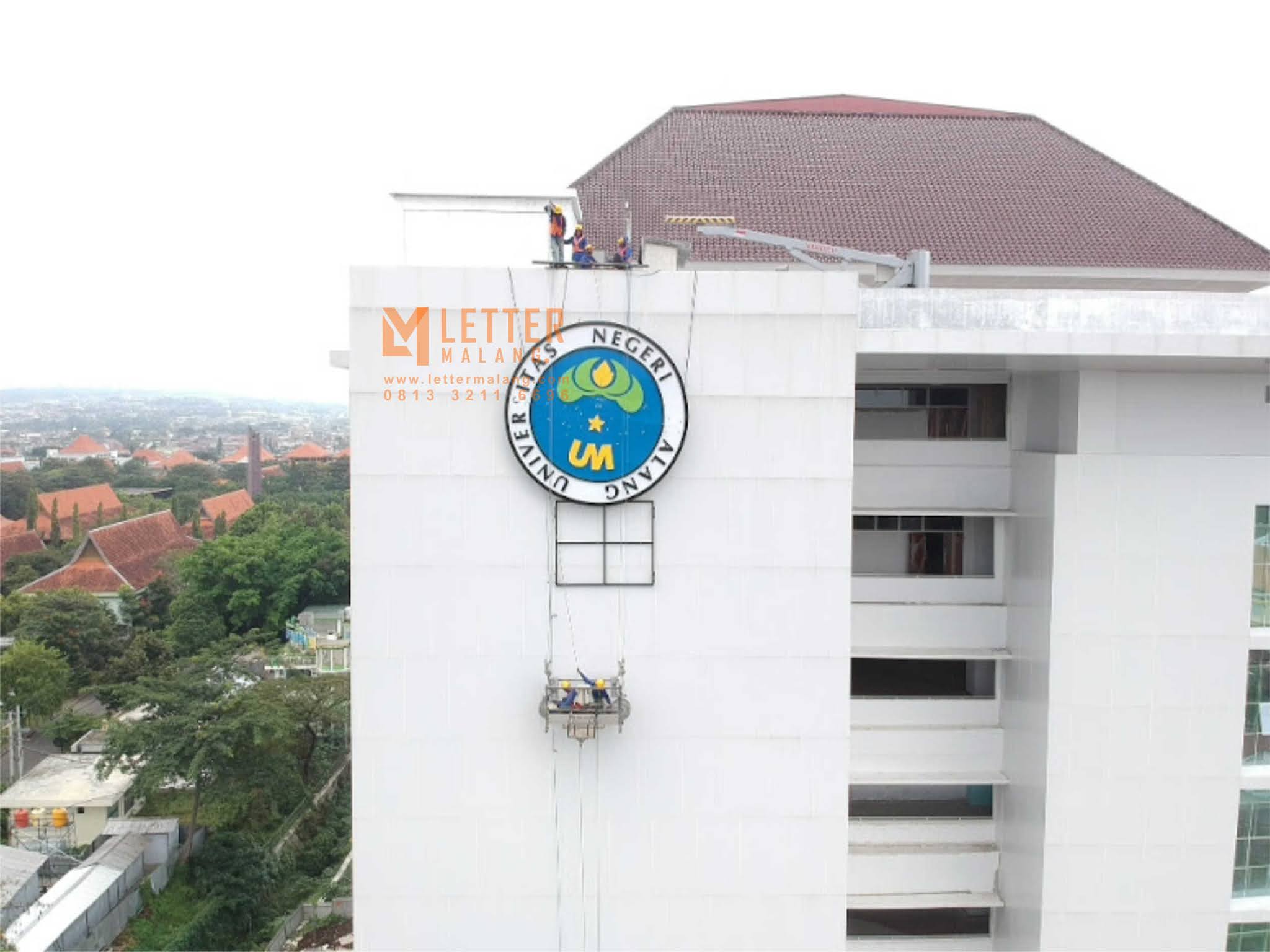 Jasa Pembuatan dan Pemasangan Logo Timbul dan Letter Timbul - Letter ...