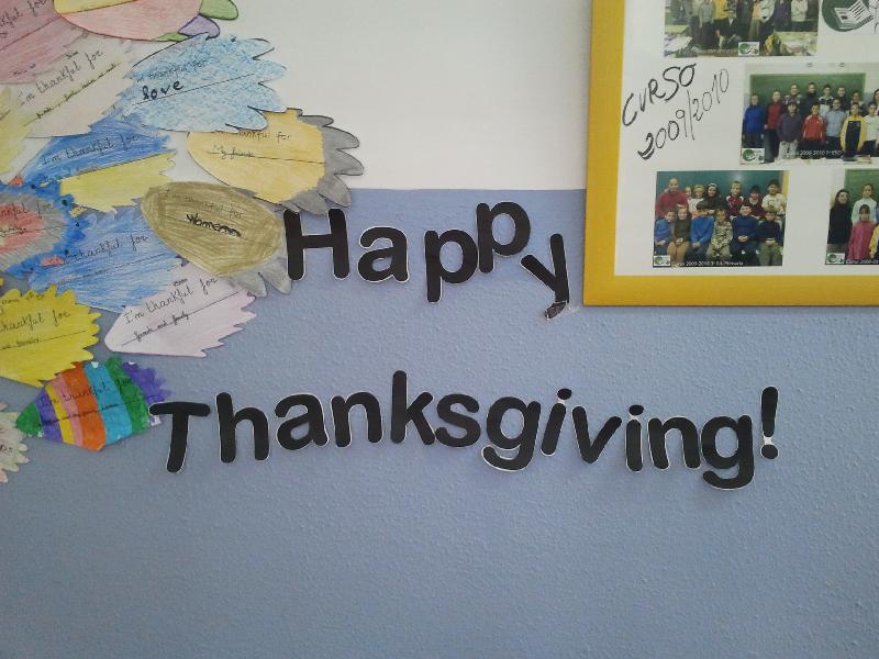 C.P. Peñaluenga.: THANKSGIVING 2011. DÍA DE ACCIÓN DE GRACIAS