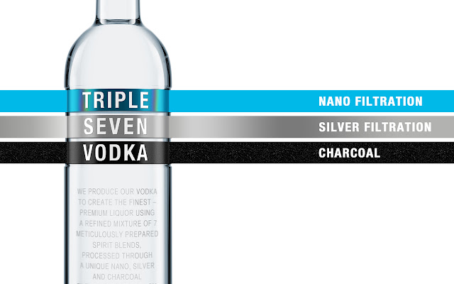 Triple Seven Vodka – Packaging Of The World