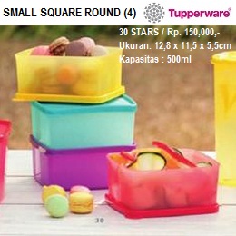 Small Square Round (4) | Tupperware Indonesia