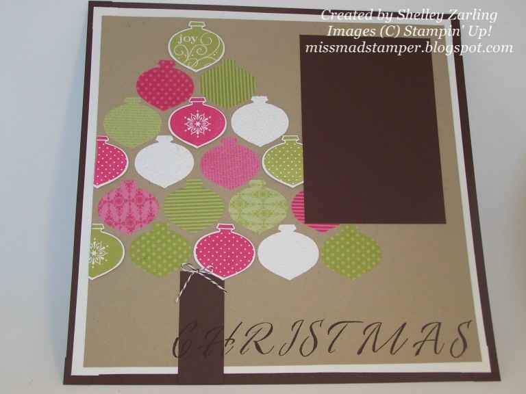 Miss Mad Stamper: Christmas Tree 12x12 Layout