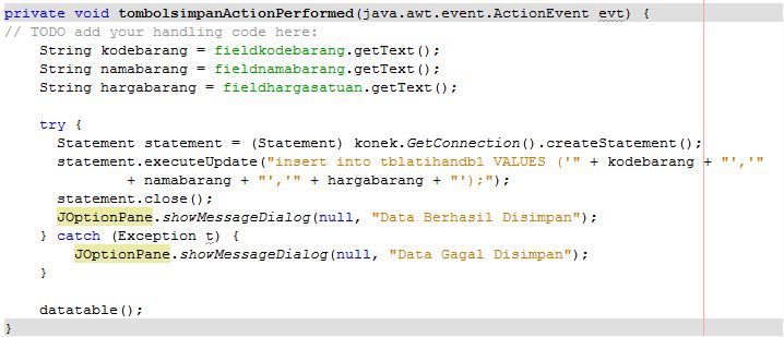 Aplikasi Java Netbeans Sederhana Dengan Database MySQL - UNSAPEDIA