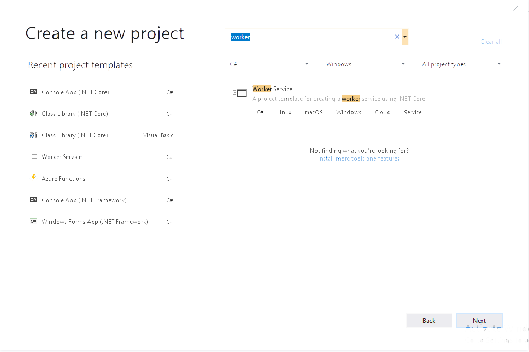 Building a windows service with .net core worker services - Microsoft ...