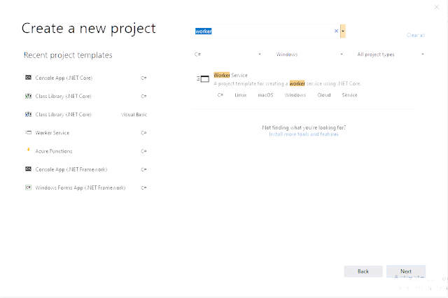 Building a windows service with .net core worker services - Microsoft ...