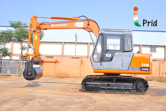 Slope Vibratory Compactor: I-PRID Slope Vibratory Compactor Innovative
