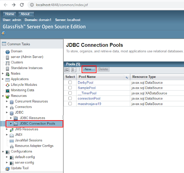 Josel Toro: Crear un Pool de conexiones en GlassFish a una base de ...