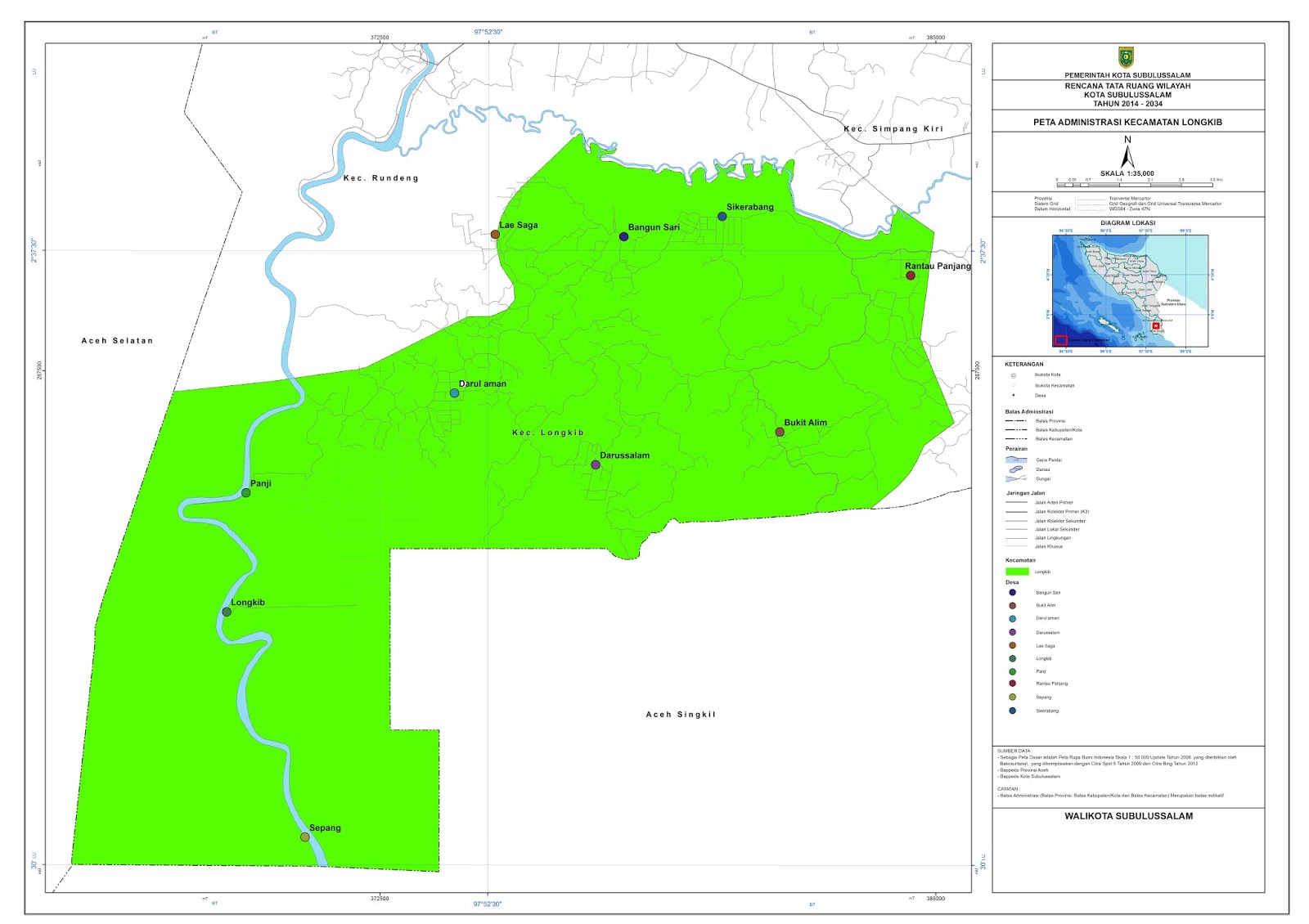 BADAN PERMUSYAWARATAN KAMPONG (BPK) KAMPONG MAKMUR JAYA: PETA ...