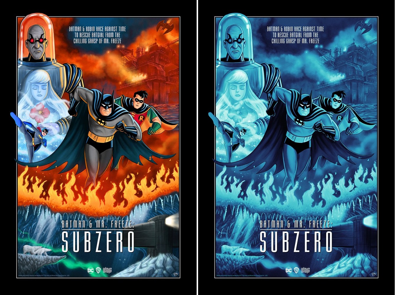 The Blot Says...: Batman & Mr. Freeze: Subzero Giclee Print by Sam ...
