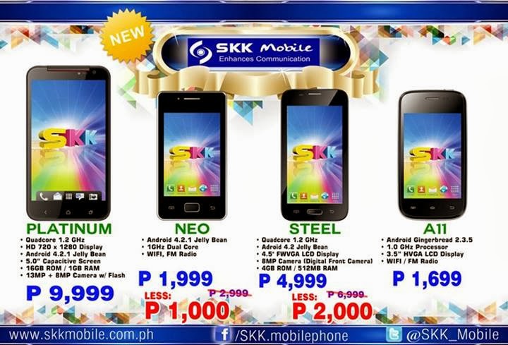 SKK Mobile Featuring Platinum , Neo , Steel and A11 with Image and ...