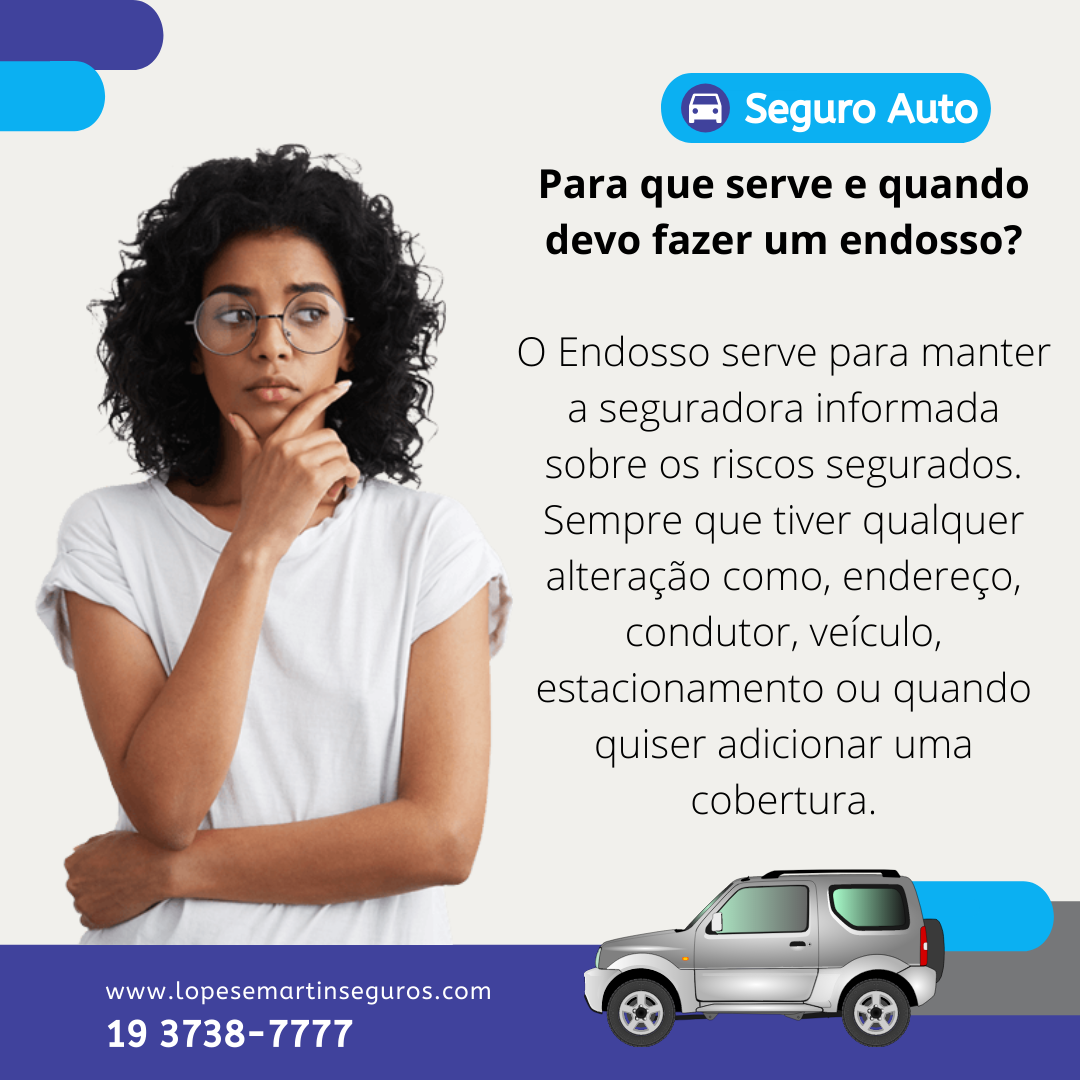 Endosso de Seguro, o que é?