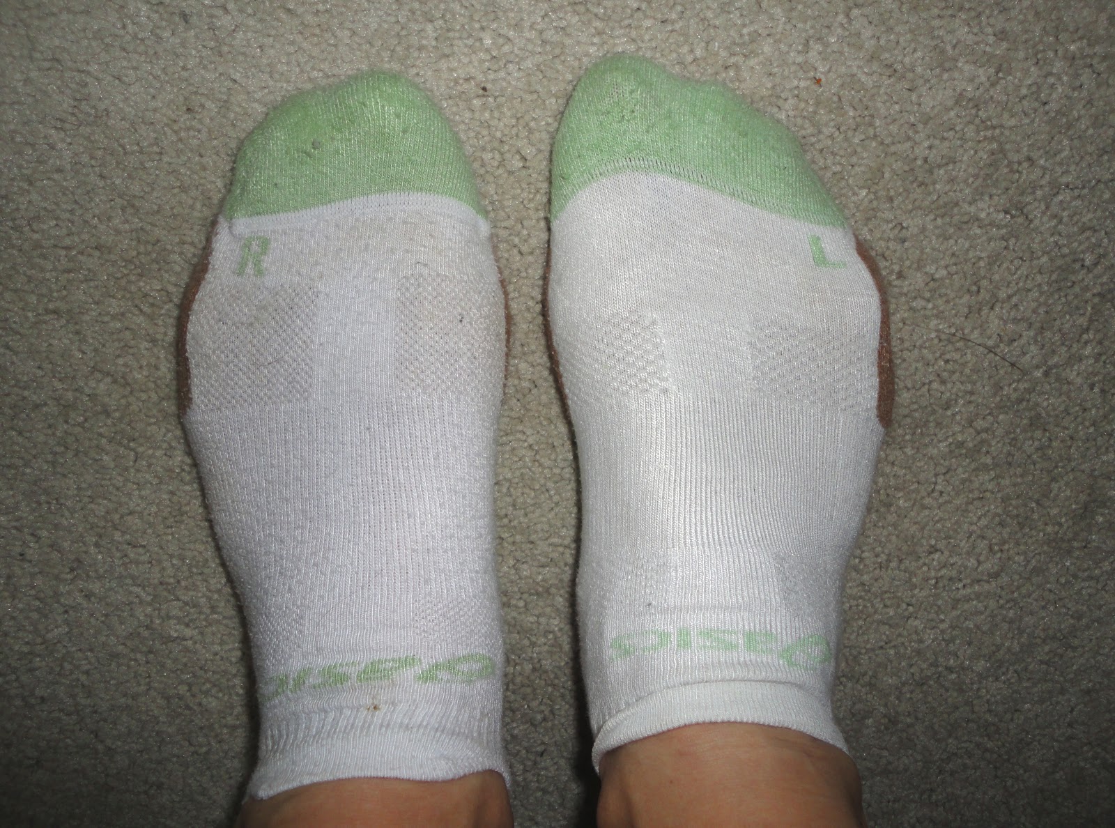 Run With Jill: Let's blame this failure on the socks....