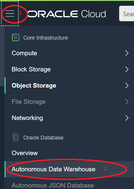 How to Create or Provision OCI Autonomous Database
