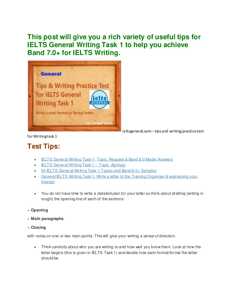 Semi Formal Letter - Formal Letter