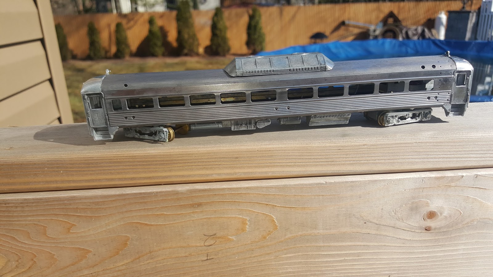 Kennyrachtrains : 1953 came the ho scale Budd rail diesel car