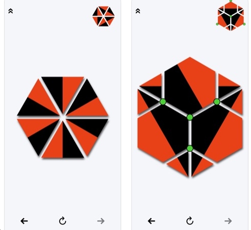 The Best iphone, ipad Puzzle Apps and Mechanical Puzzles: Polygon Flips ...