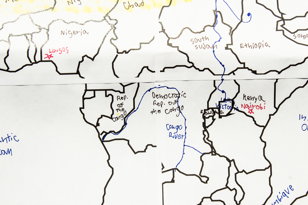 Craft Knife: Homeschool AP Human Geography: DIY Large-Format Maps for ...