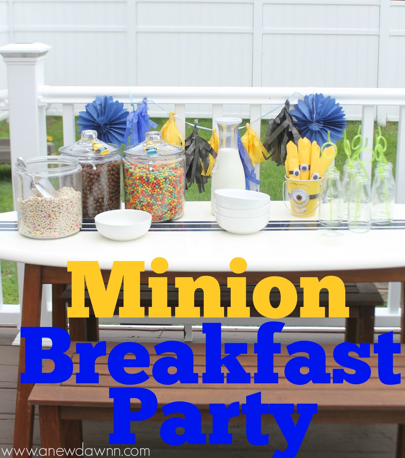 Throw an Easy Minion Breakfast Party - A New Dawnn