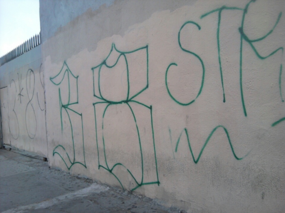 sureno 13 gangs graffiti: Varrio 38 street ( thirty eight )