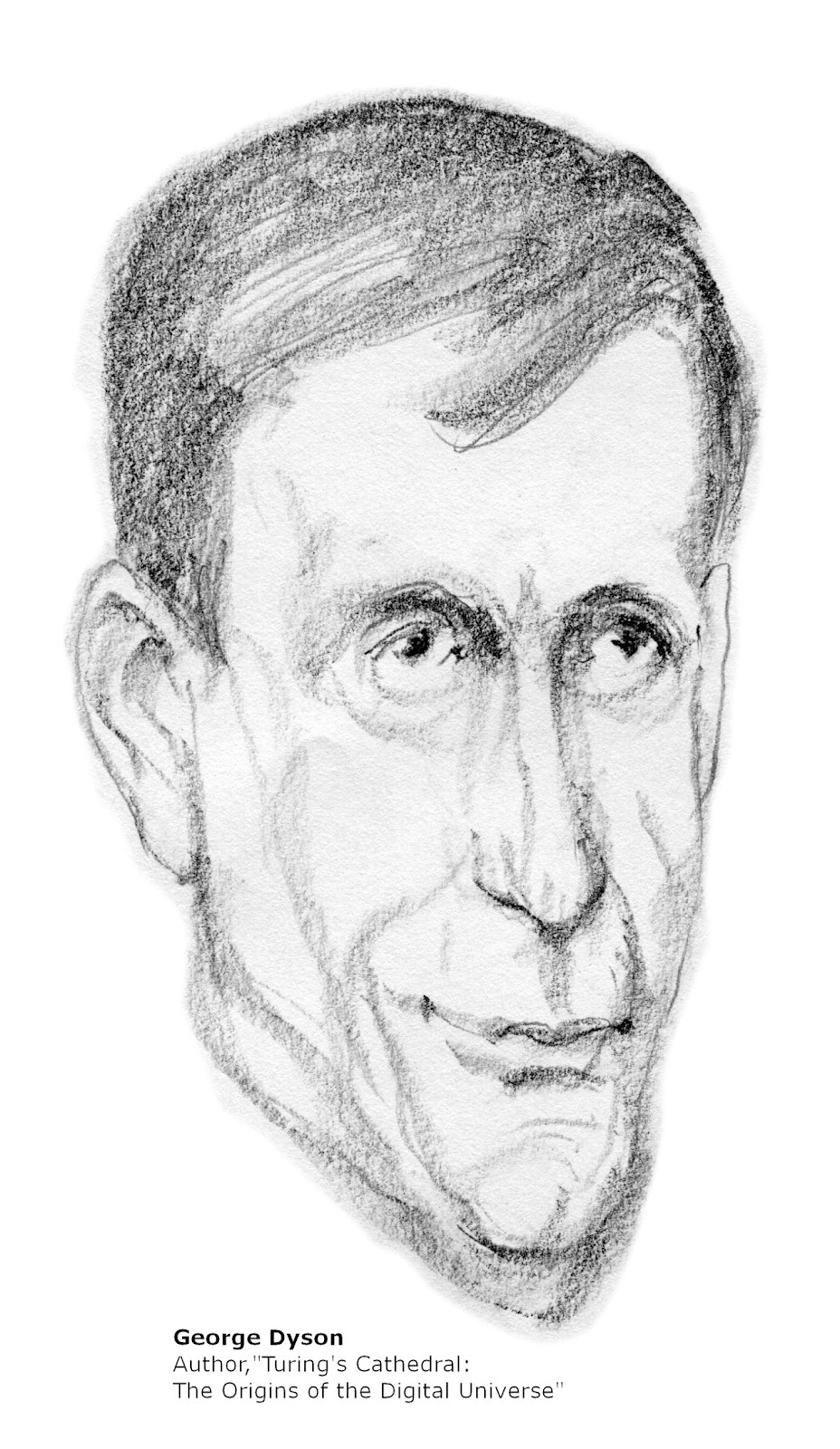 daily drawings: George Dyson