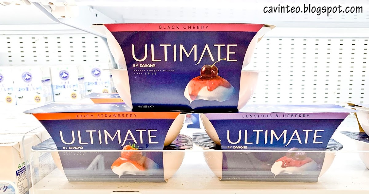 Entree Kibbles: Danone Ultimate Yoghurt (Black Cherry) - No Doubt The ...