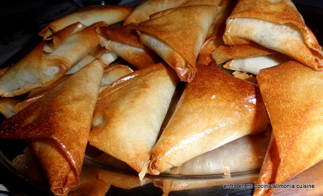 Briouats de atun / briouats de thon