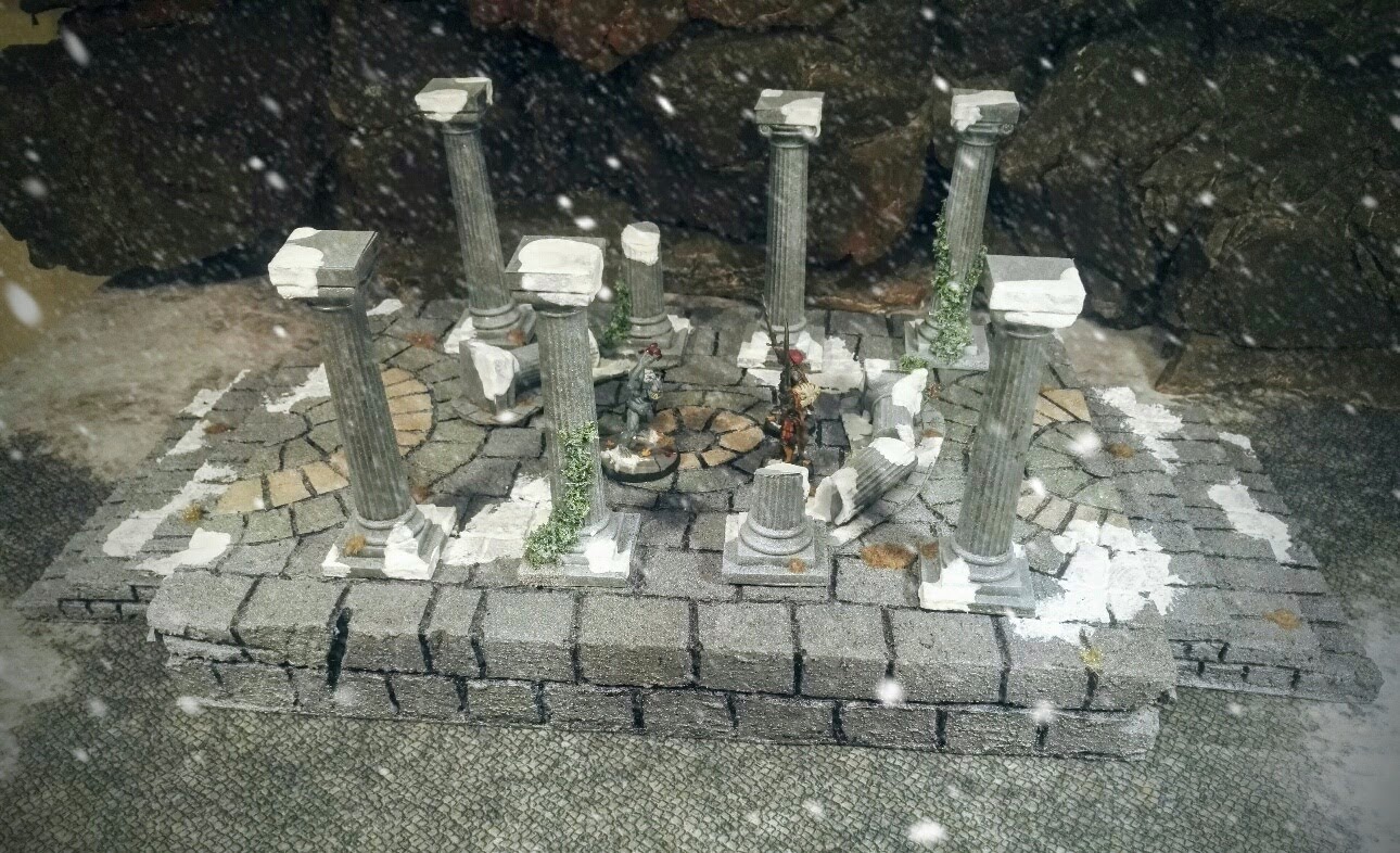Bloodbeard's Garage: Terrain Tutorial: Stone platforms