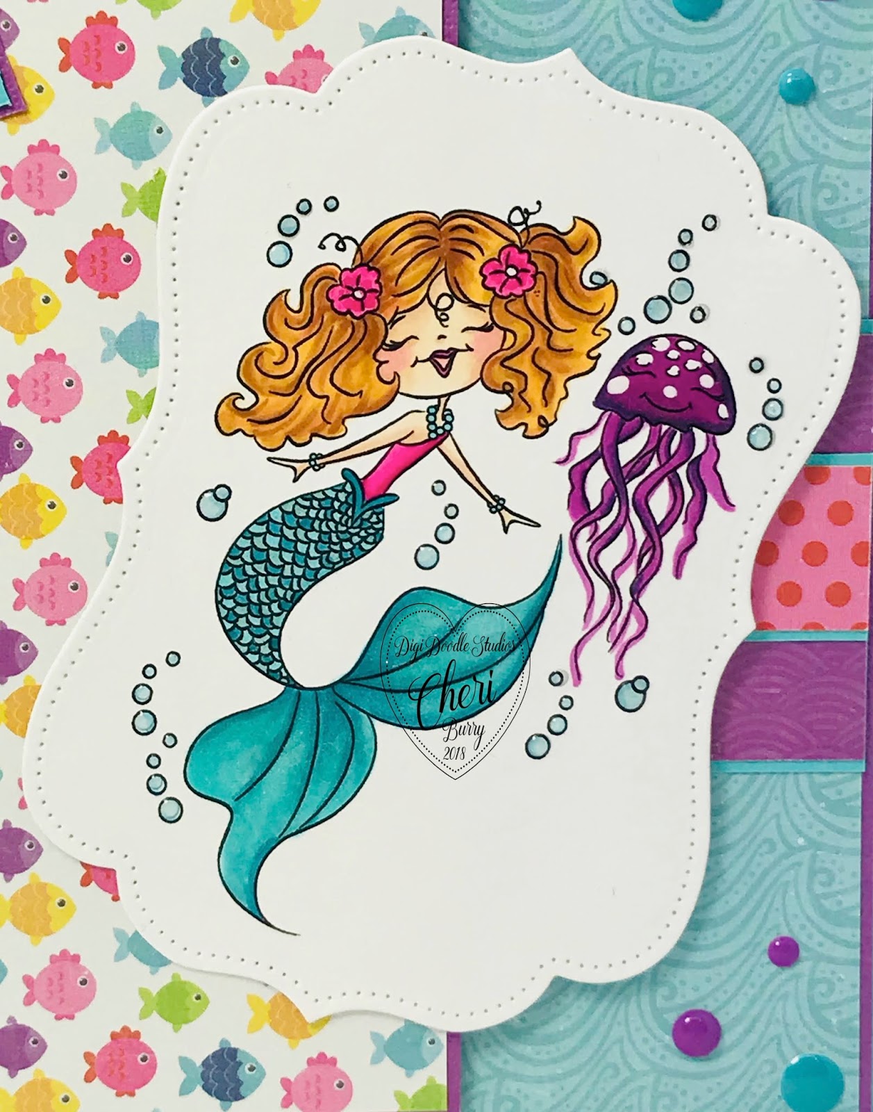 CheriB Designs: Digi Doodles July Challenge!