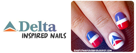 Slightly Nail Polished: Request: Delta Airline