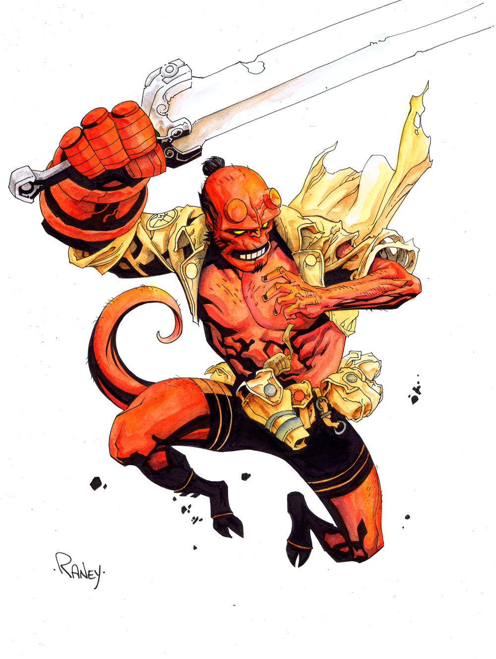 Tom Raney: Hellboy!
