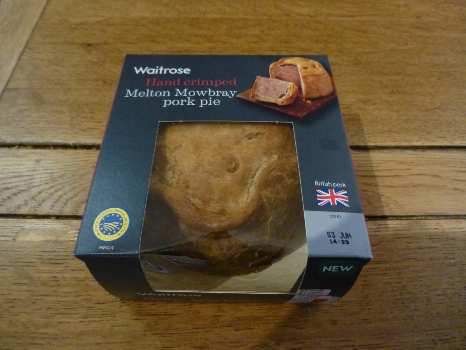 The Hungry Seagull: New Product Review - Waitrose Hand-Crimped Melton ...