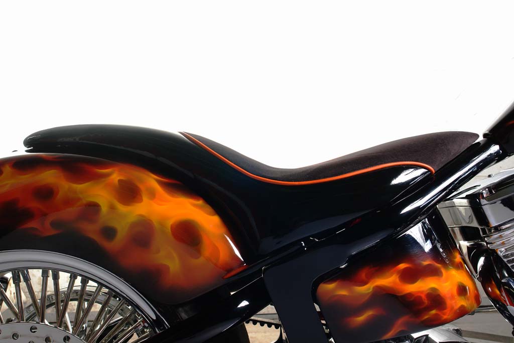 biker excalibur II: Flame Chopper by Fine Custom Mechanics