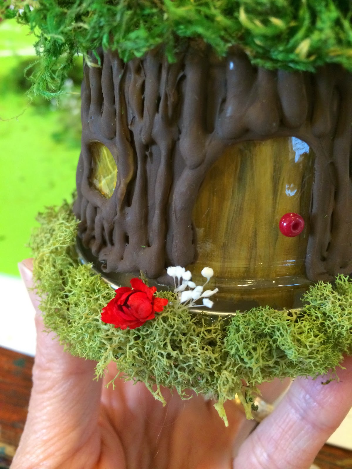 Our Beautifully Messy House : Jam Jar Fairy House / Jam Jar Gnome Home