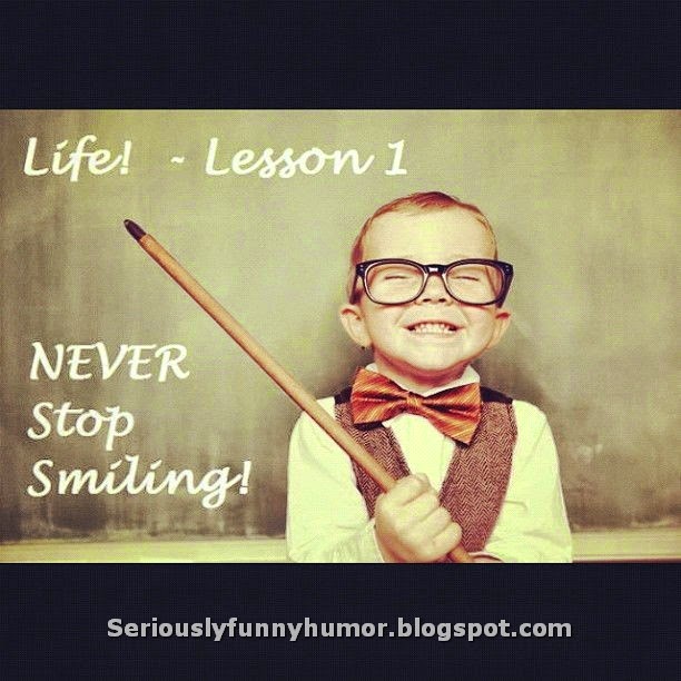 Life Lesson 1 - Smile! | Seriously Funny Humor