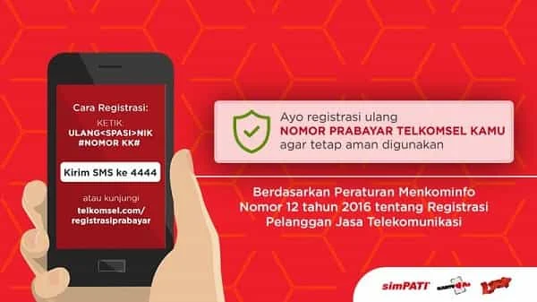 Panduan Cara Registrasi Kartu SIM Prabayar Baru dan Lama - TeknoPlug